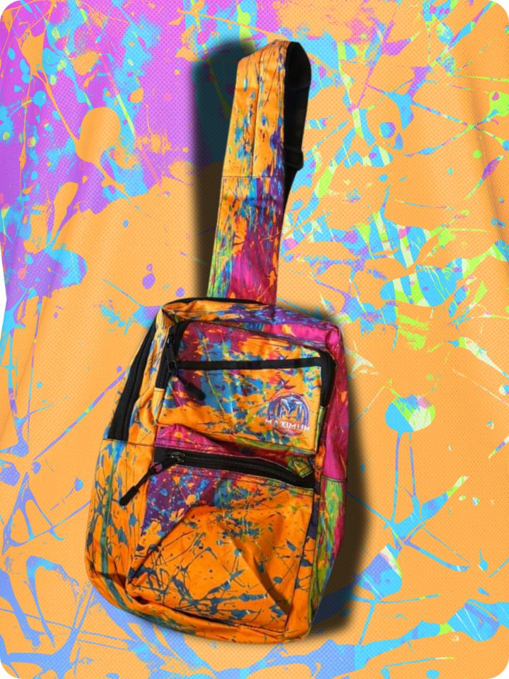 "Paint Splash" Sling Bag